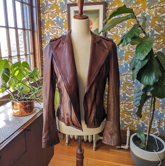 jacketo | Jackets & Coats | Italian Leather Jacket | Poshmark